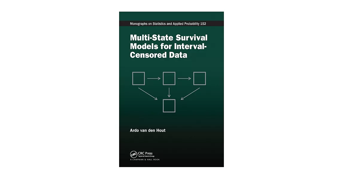 博客來-Multi-State Survival Models for Interval-Censored Data