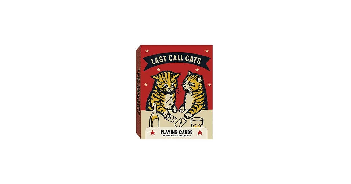 博客來-Last Call Cats Playing Cards
