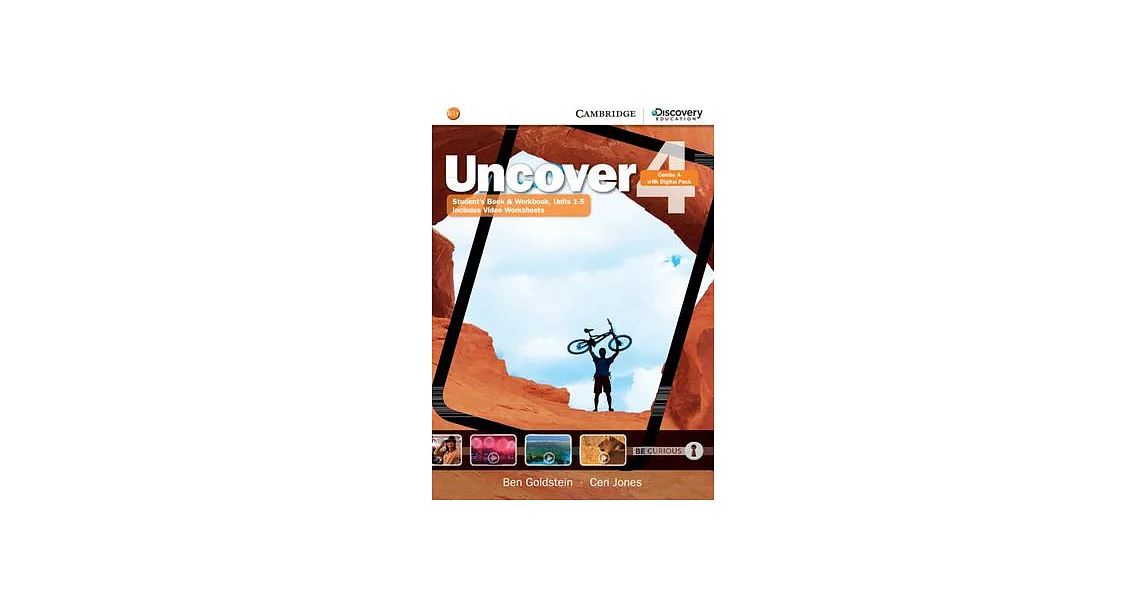 博客來-Uncover Level 4 Combo a with Online Workbook and Online Practice