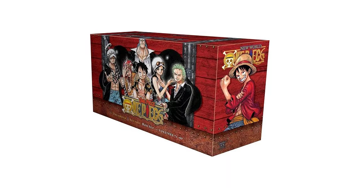 博客來-One Piece Box Set 4: Dressrosa to Reverie, Volume 4: Volumes 71-90 ...