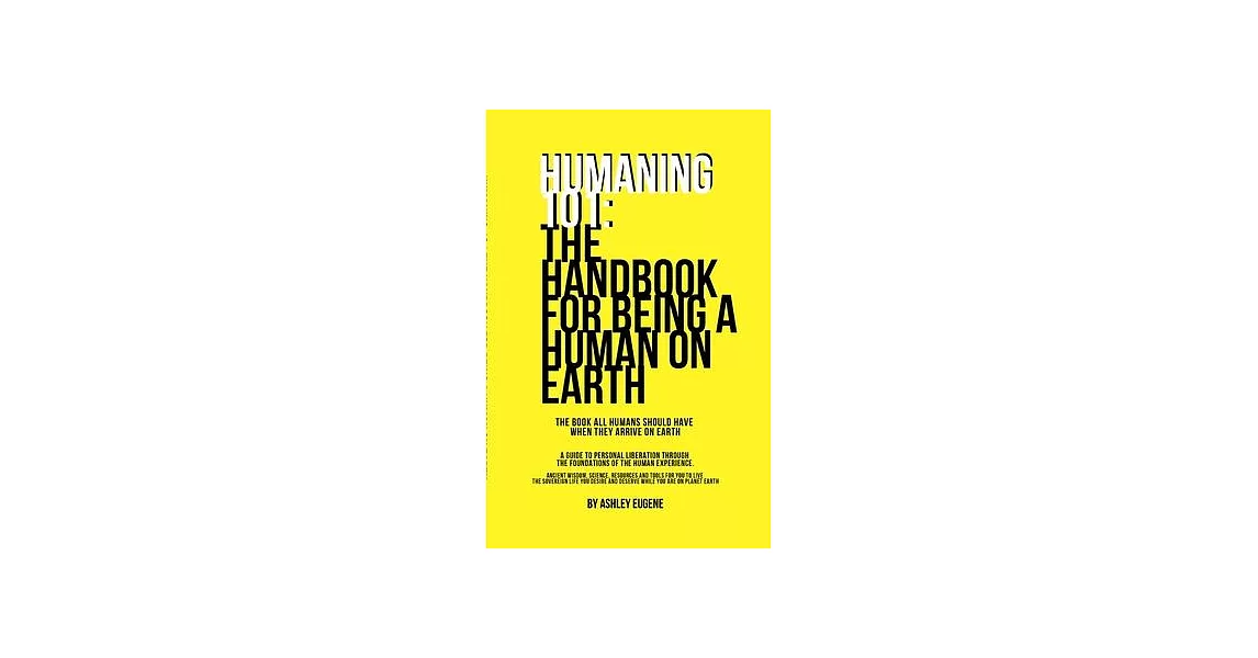 博客來-Humaning 101: The Handbook For Being A Human On Earth: The book all ...