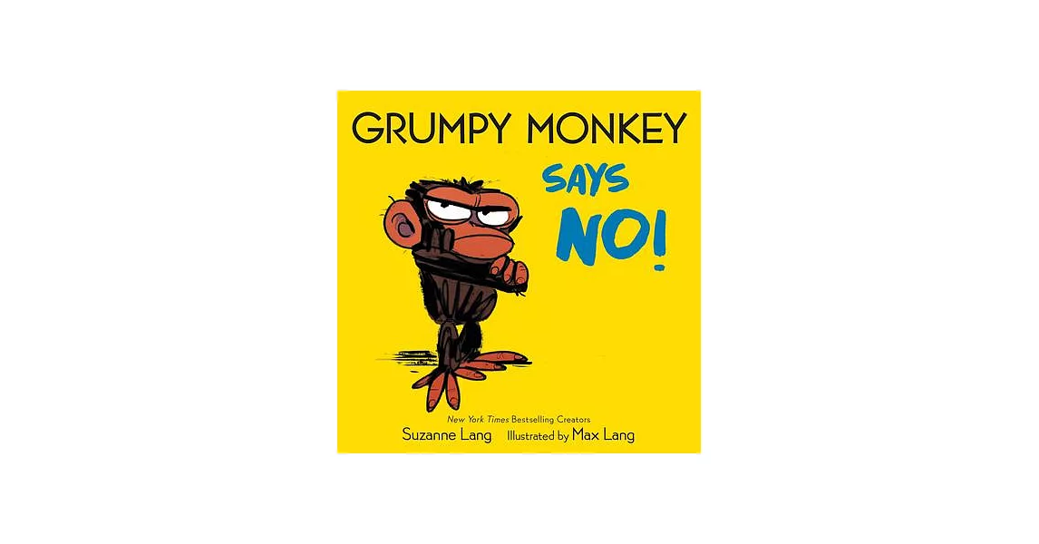 博客來-Grumpy Monkey Says No!