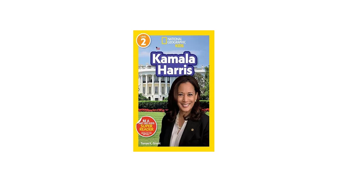 博客來-National Geographic Readers: Kamala Harris (Level 2)