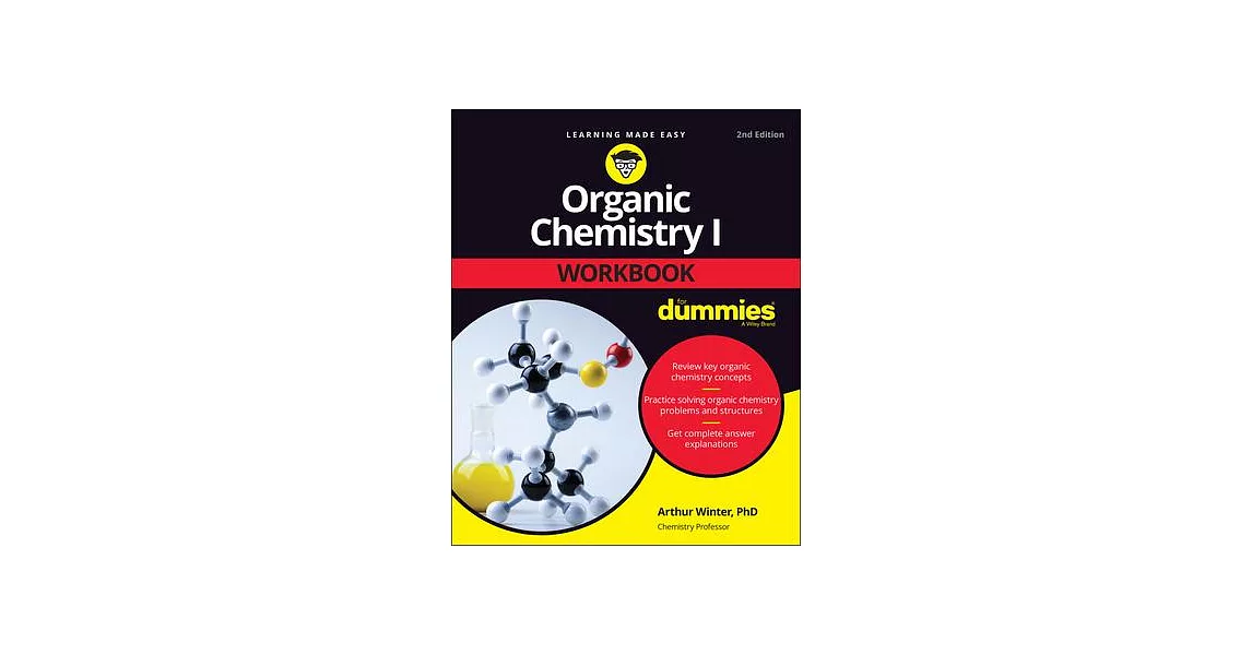 博客來-Organic Chemistry I Workbook for Dummies