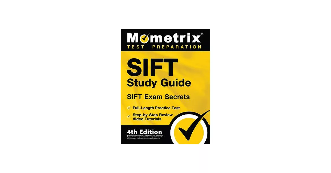 博客來-SIFT Study Guide - SIFT Exam Secrets, Full-Length Practice Test ...