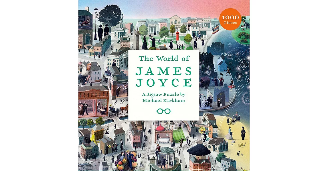 博客來-The World of James Joyce 1000 Piece Puzzle: And Other Irish Writers ...