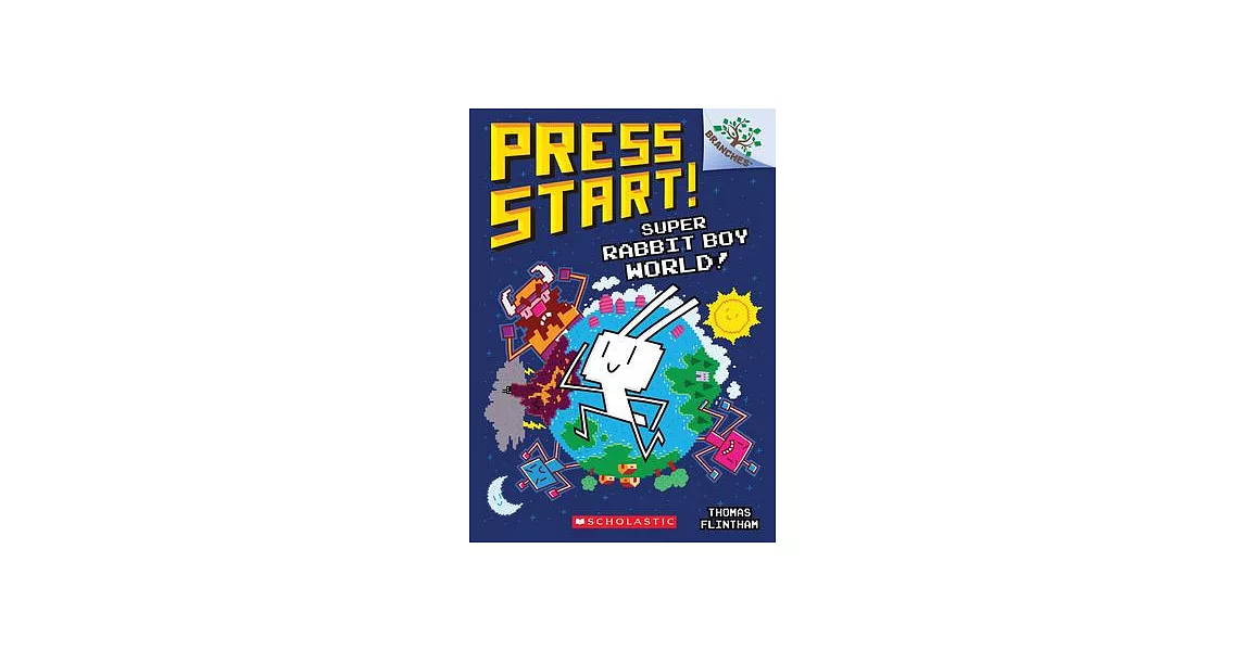博客來-Super Rabbit Boy World!: A Branches Book (Press Start! #12)