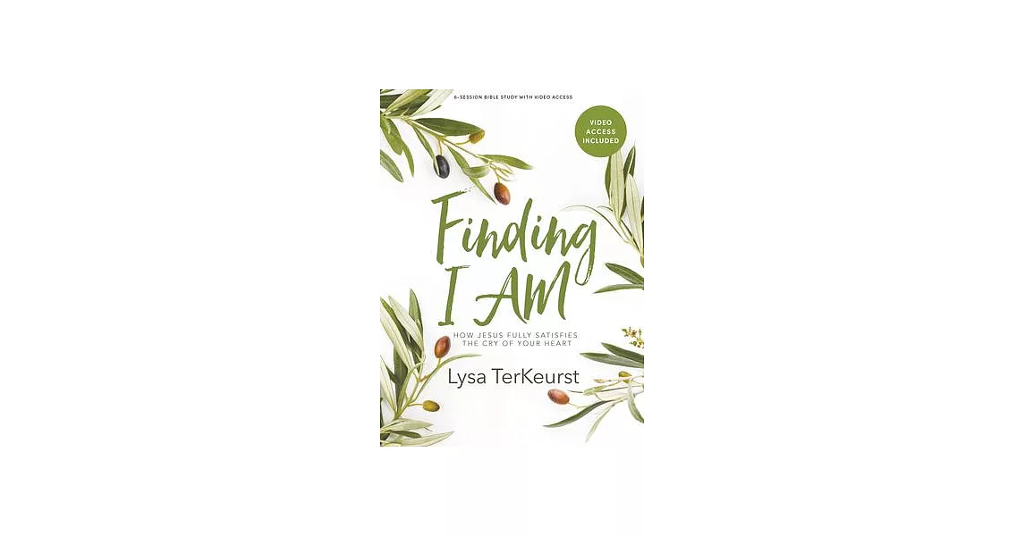 博客來-Finding I Am - Bible Study Book with Video Access: How Jesus Fully ...