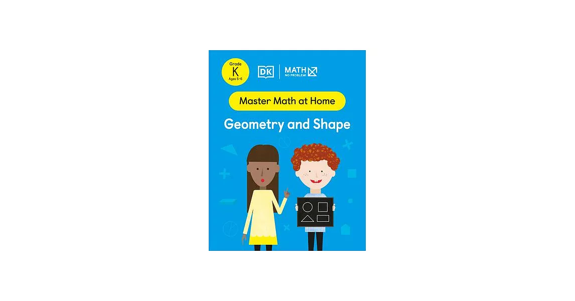 博客來-Math - No Problem! Geometry and Shape, Kindergarten Ages 5-6
