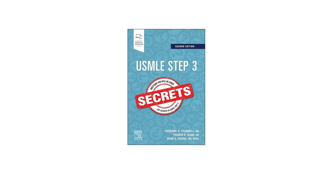 博客來-USMLE Step 3 Secrets