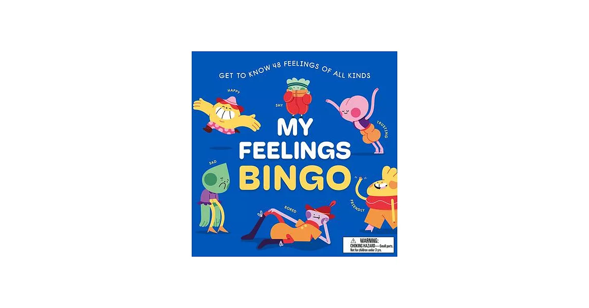 博客來-My Feelings Bingo: Get to Know 48 Feelings of All Kinds