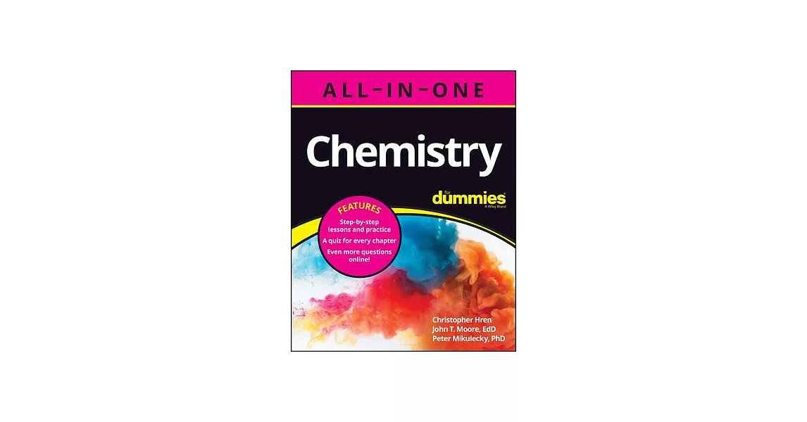 博客來-Chemistry All-In-One for Dummies (+ Chapter Quizzes Online)