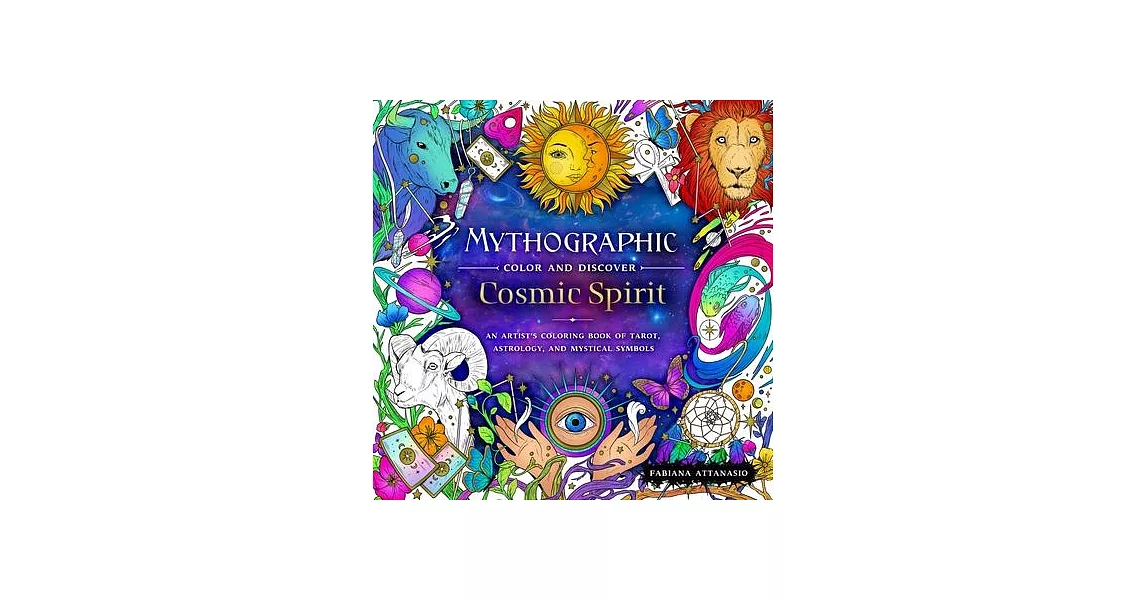 博客來-Mythographic Color and Discover: Cosmic Spirit: An Artist’s ...