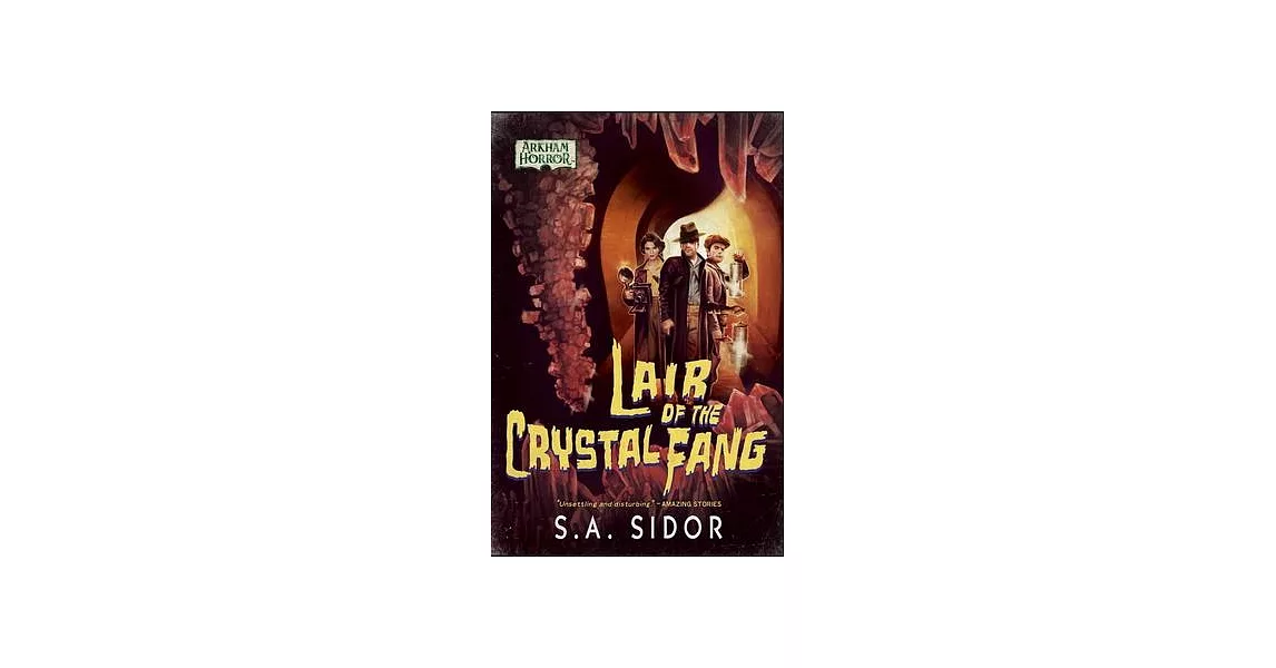 博客來-Lair of the Crystal Fang: An Arkham Horror Novel