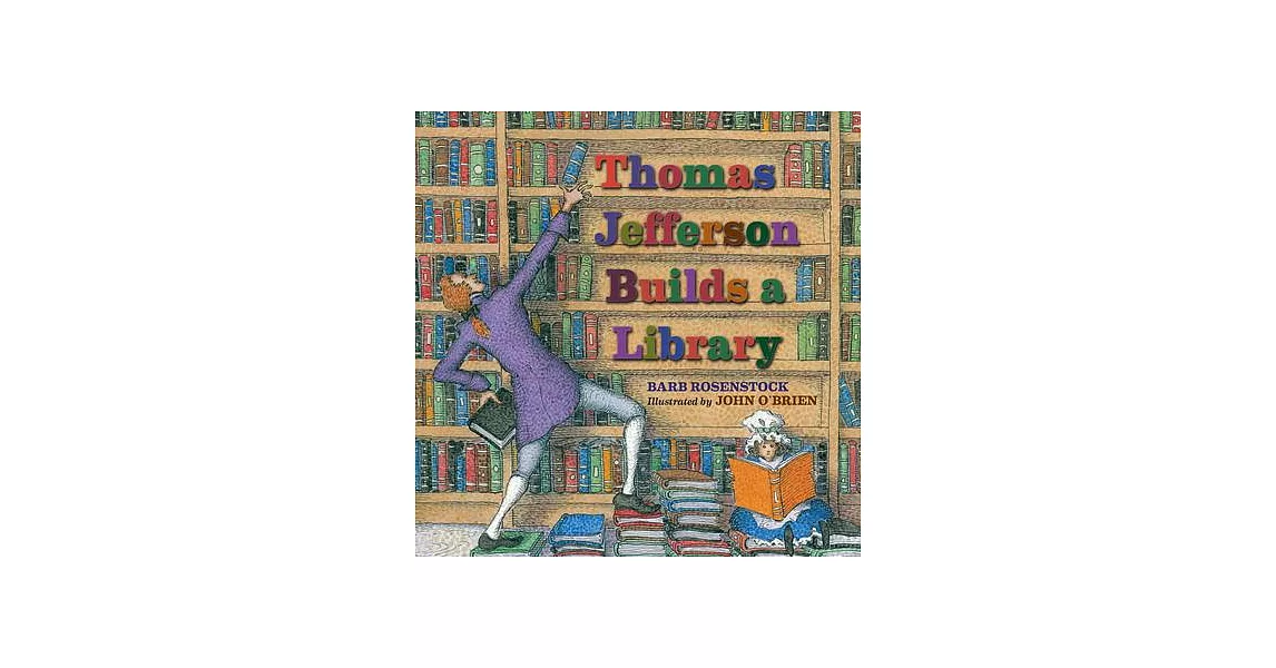 博客來-Thomas Jefferson Builds a Library