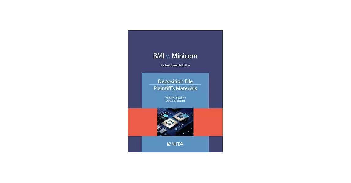博客來-BMI v. Minicom, Deposition File, Plaintiff’s Materials,