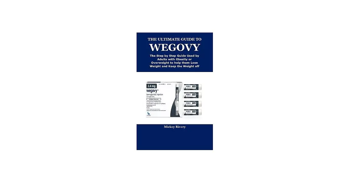 博客來-The Ultimate Guide to Wegovy