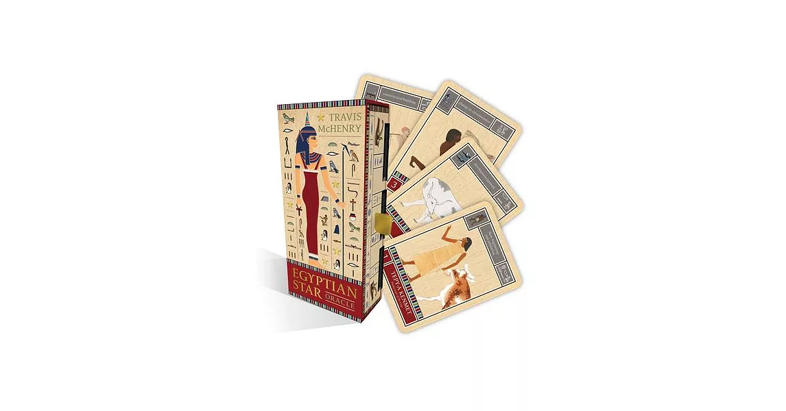 博客來-Egyptian Star Oracle: (42 Gilded Cards, 144-Page Full-Color ...