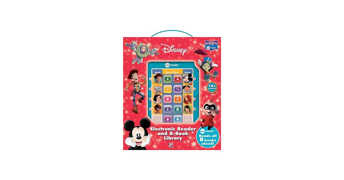 博客來-Disney: Me Reader Electronic Reader and 8-Book Library Sound Book ...