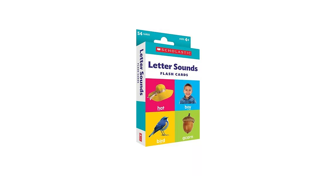博客來-Scholastic Flash Cards: Letter Sounds