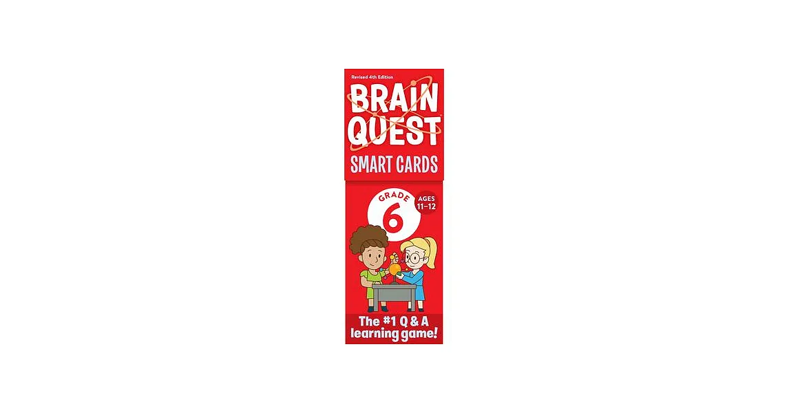 博客來-Brain Quest 6th Grade Smart Cards Revised 4th Edition