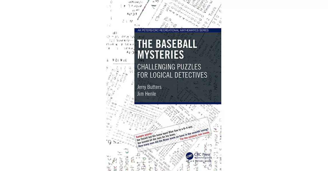 博客來-The Baseball Mysteries: Challenging Puzzles for Logical Detectives