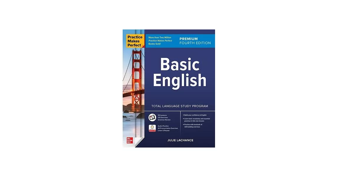 博客來-Practice Makes Perfect: Basic English, Premium Fourth Edition