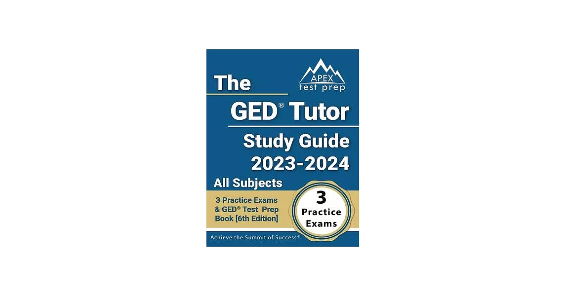 博客來-The GED Tutor Study Guide 2023 - 2024 All Subjects: 3 Practice ...