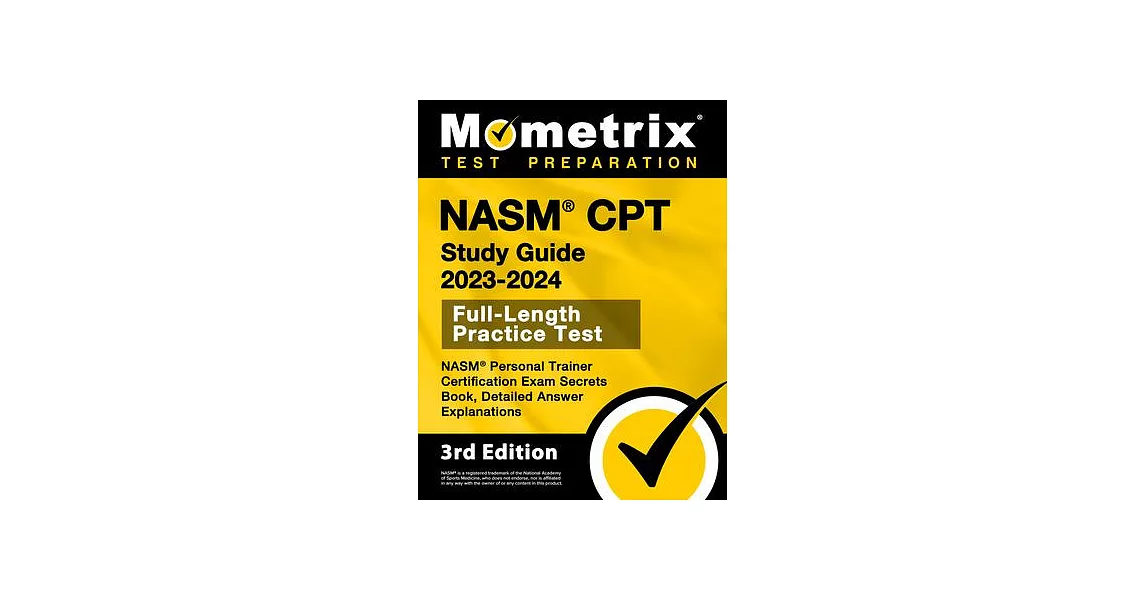 博客來-NASM CPT Study Guide 2023-2024 - NASM Personal Trainer ...