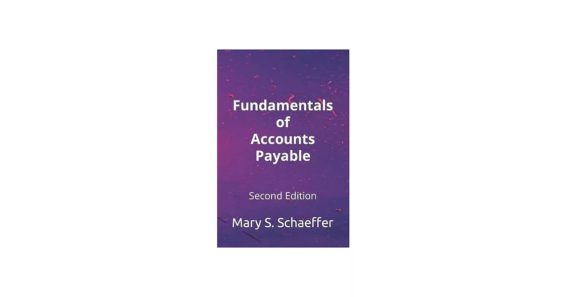 博客來-Fundamentals of Accounts Payable