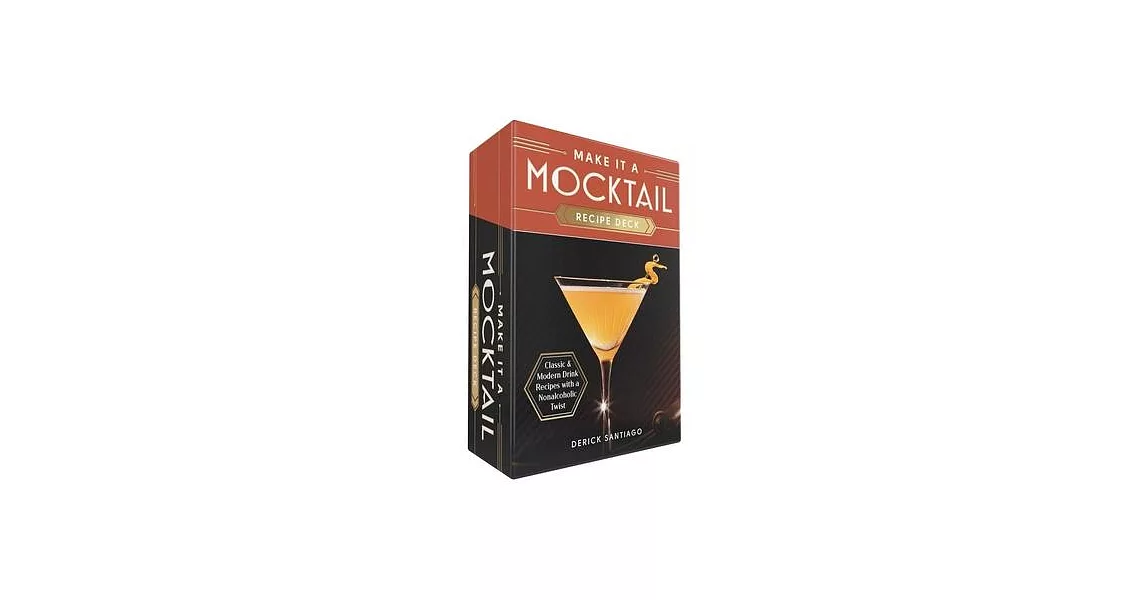 博客來-Make It a Mocktail Recipe Deck: Classic & Modern Drink Recipes with ...