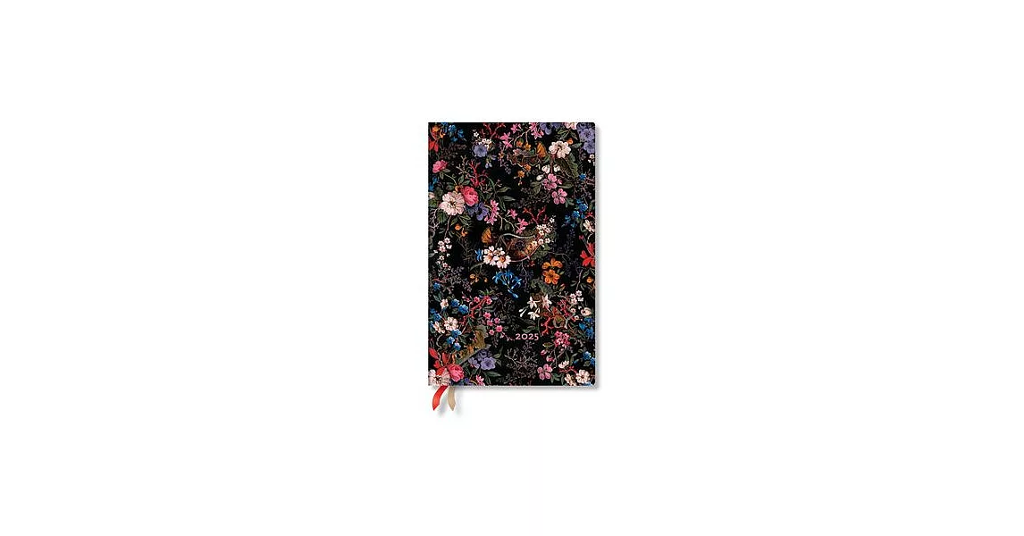 博客來-Paperblanks 2025 Floralia William Kilburn 12-Month Maxi Horizontal ...