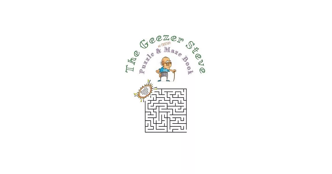 博客來-The Geezer Steve & Friends Puzzle snd Maze Book