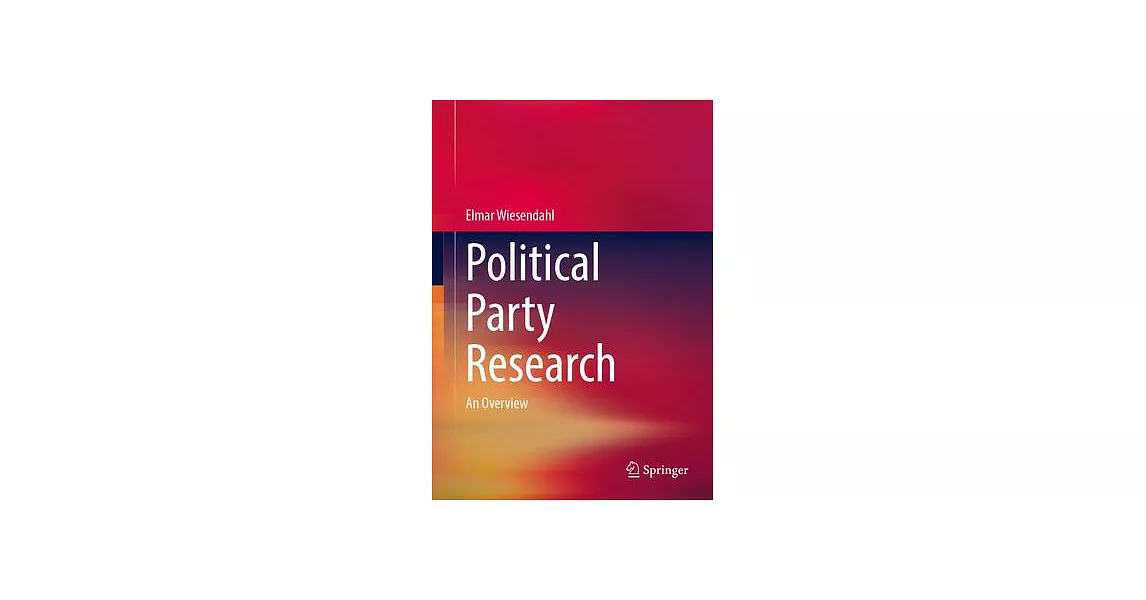 博客來-Political Party Research: An Overview