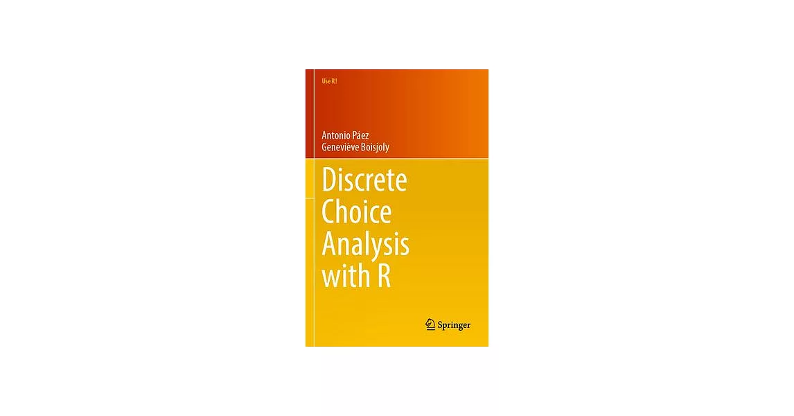 博客來-Discrete Choice Analysis with R