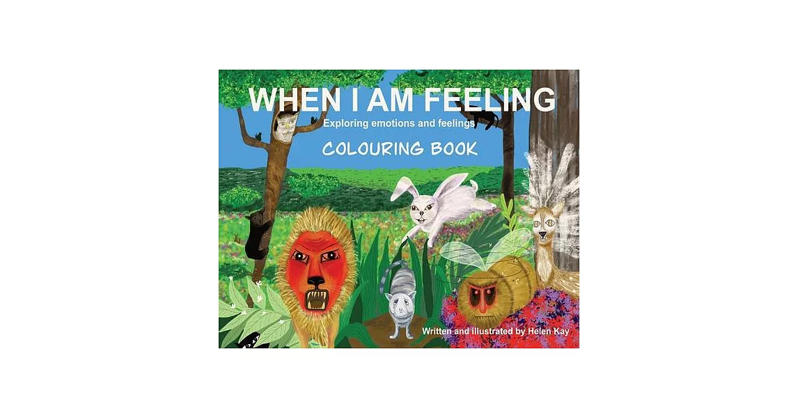 博客來-When I Am Feeling - Colouring Book