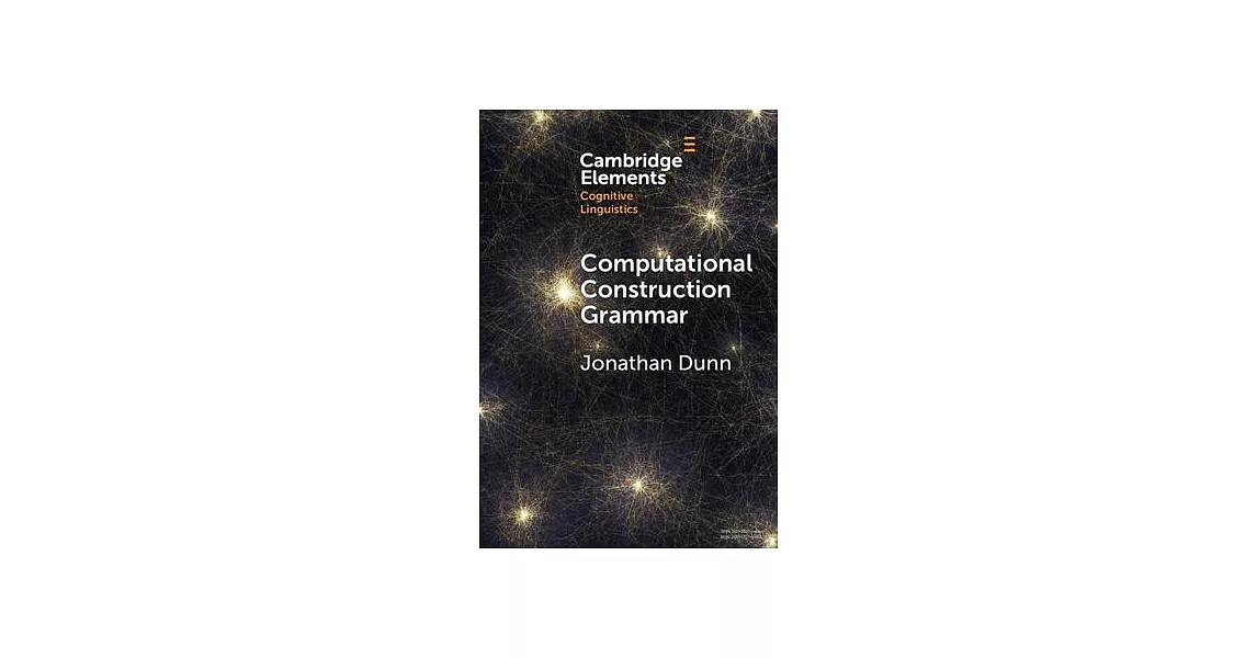 博客來-Computational Construction Grammar: A Usage-Based Approach