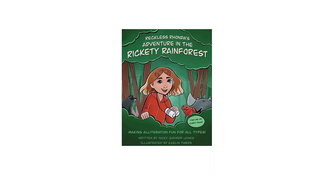 博客來-Reckless Rhonda’s Adventure in the Rickety Rainforest: Read Aloud ...