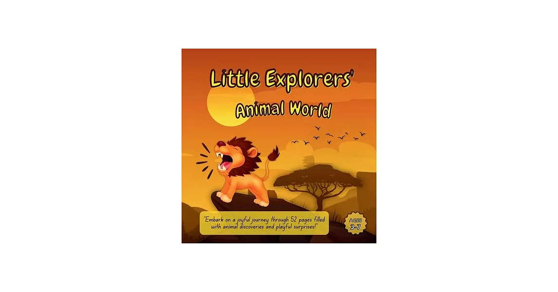 博客來-Little Explorers’ Animal World: ＂Embark on a joyful journey through ...