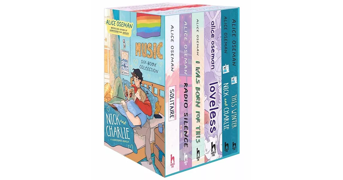 博客來-Alice Oseman Six-Book Collection Box Set: From the YA Prize ... and ...