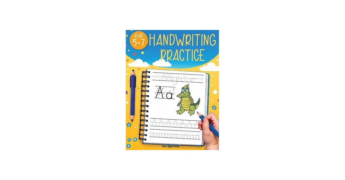 博客來-Handwriting Practice for Kids 5-7: Fun and Educational Alphabet and ...
