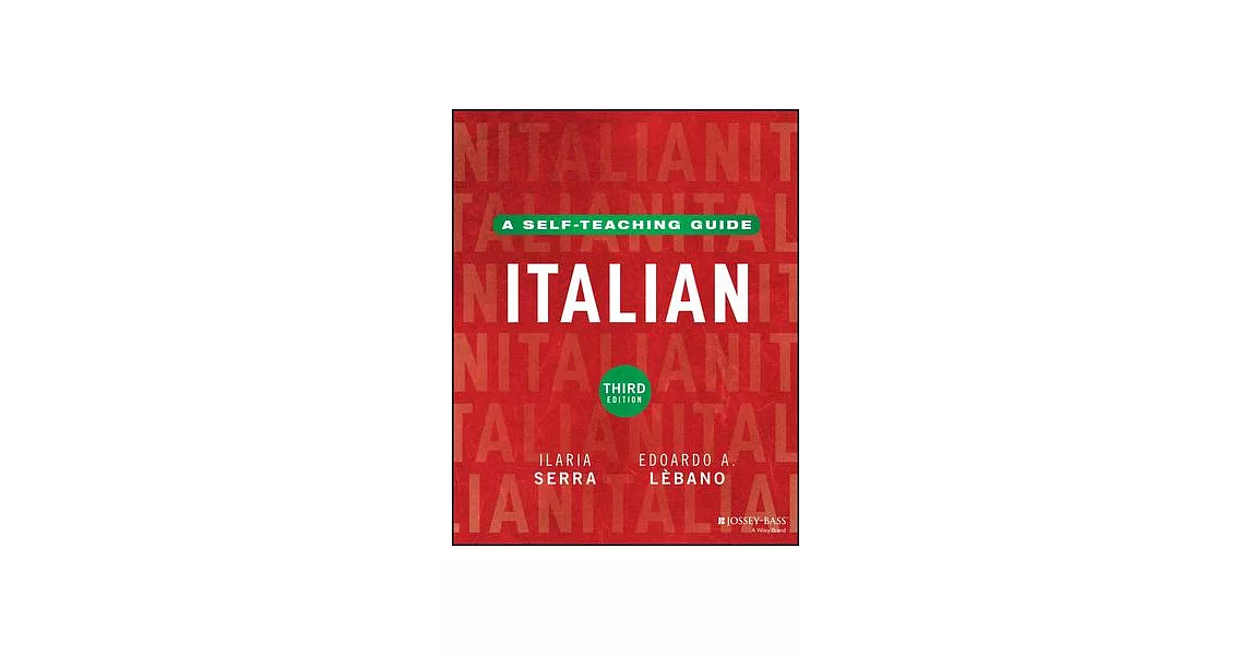 博客來-Italian: A Self-Teaching Guide