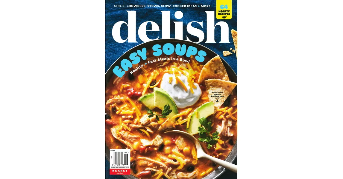 博客來-delish EASY SOUPS 第7期