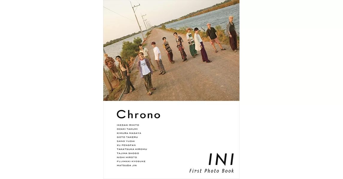 博客來-INI 1st寫真集：Chrono