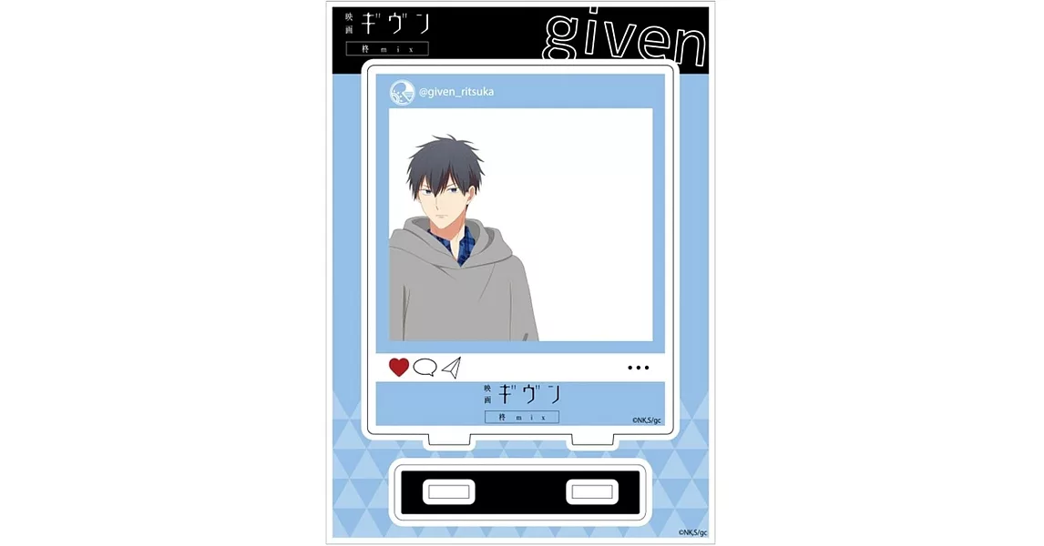博客來-GIVEN被贈與的未來劇場版 柊mix SNS風壓克力立牌：上山立夏
