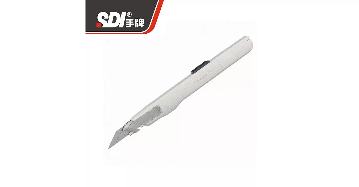 博客來-SDI 0443C 職人用工藝刀(限定色) 經典白