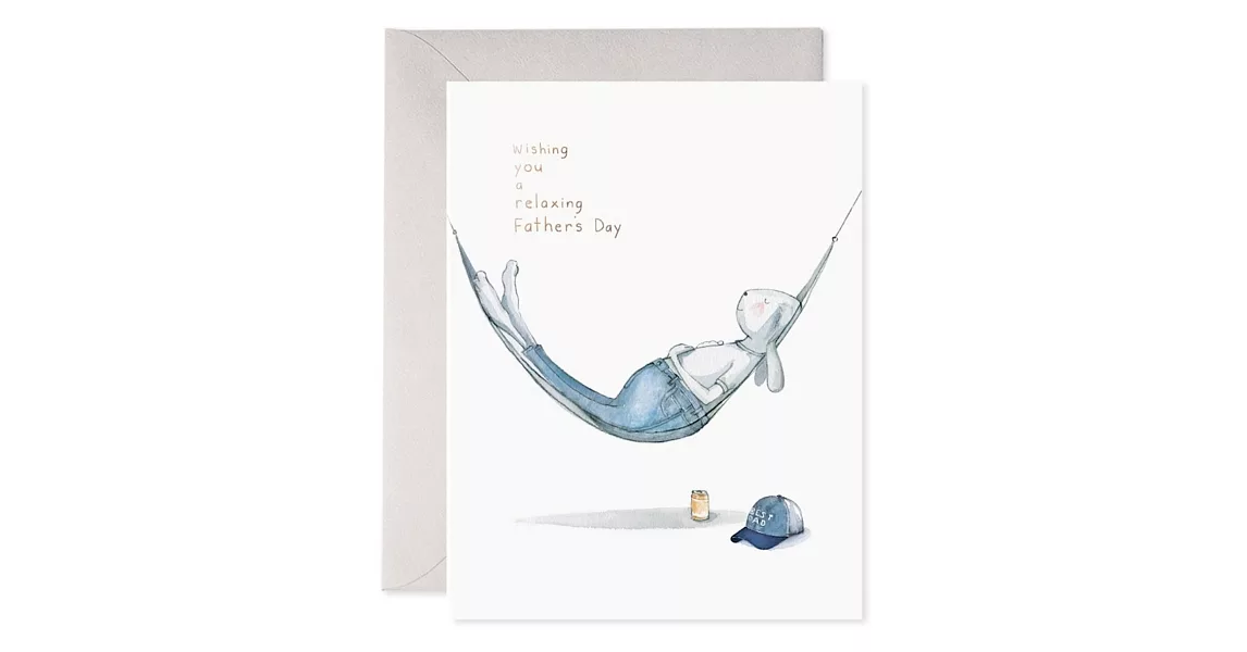 博客來-【 E.Frances 】HAMMOCK DAD 父親節卡 #SP515
