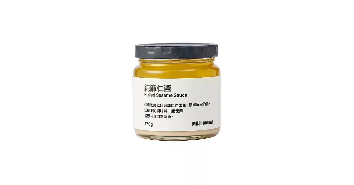 博客來-【MUJI 無印良品】純麻仁醬170g
