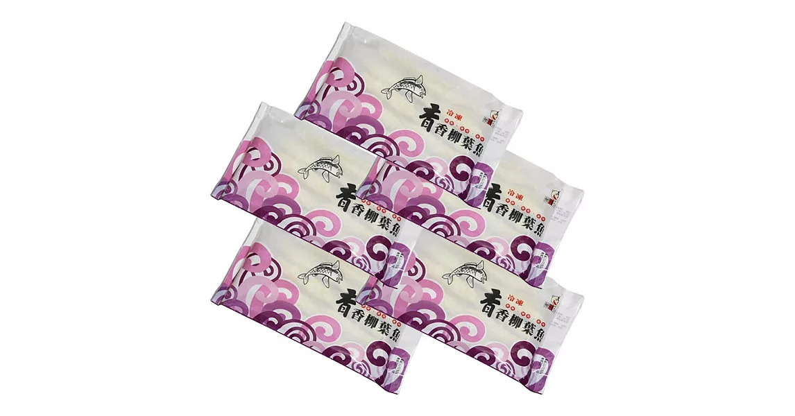 博客來-【急凍饗宴】便利小館 冷凍香香柳葉魚 5盒 (750g /盒 30尾)