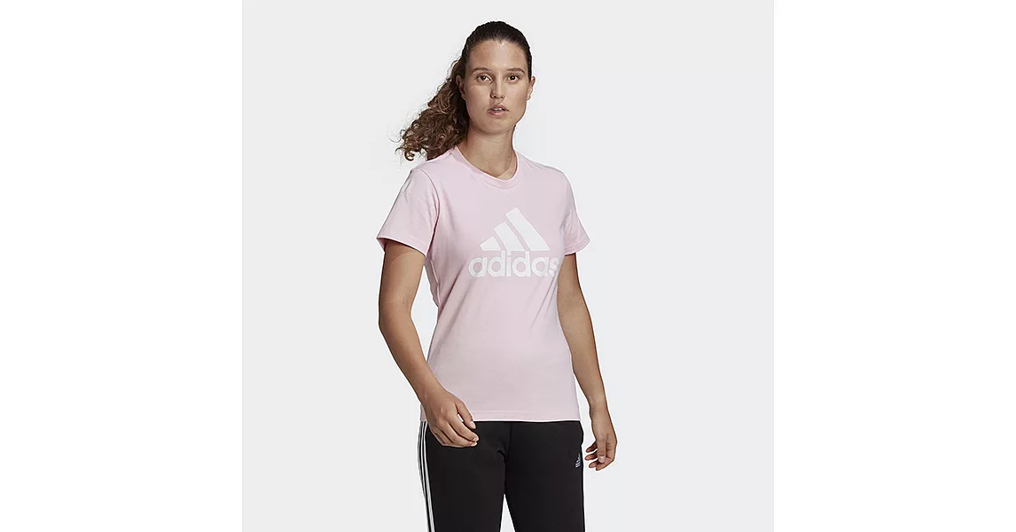 博客來-ADIDAS W BL T 女 短袖上衣 GL0726 M 粉紅